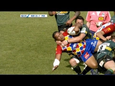 BRUTAL RUGBY HITS 2 - YouTube