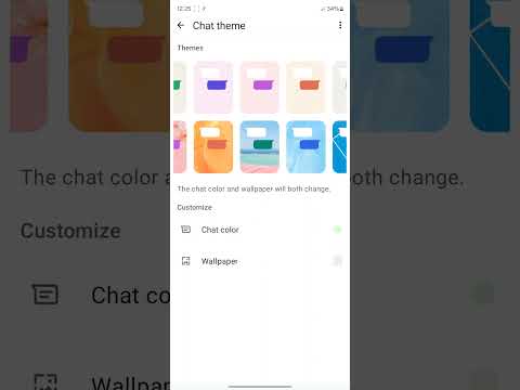 How to customize WhatsApp chat page on any devices with colour and ...