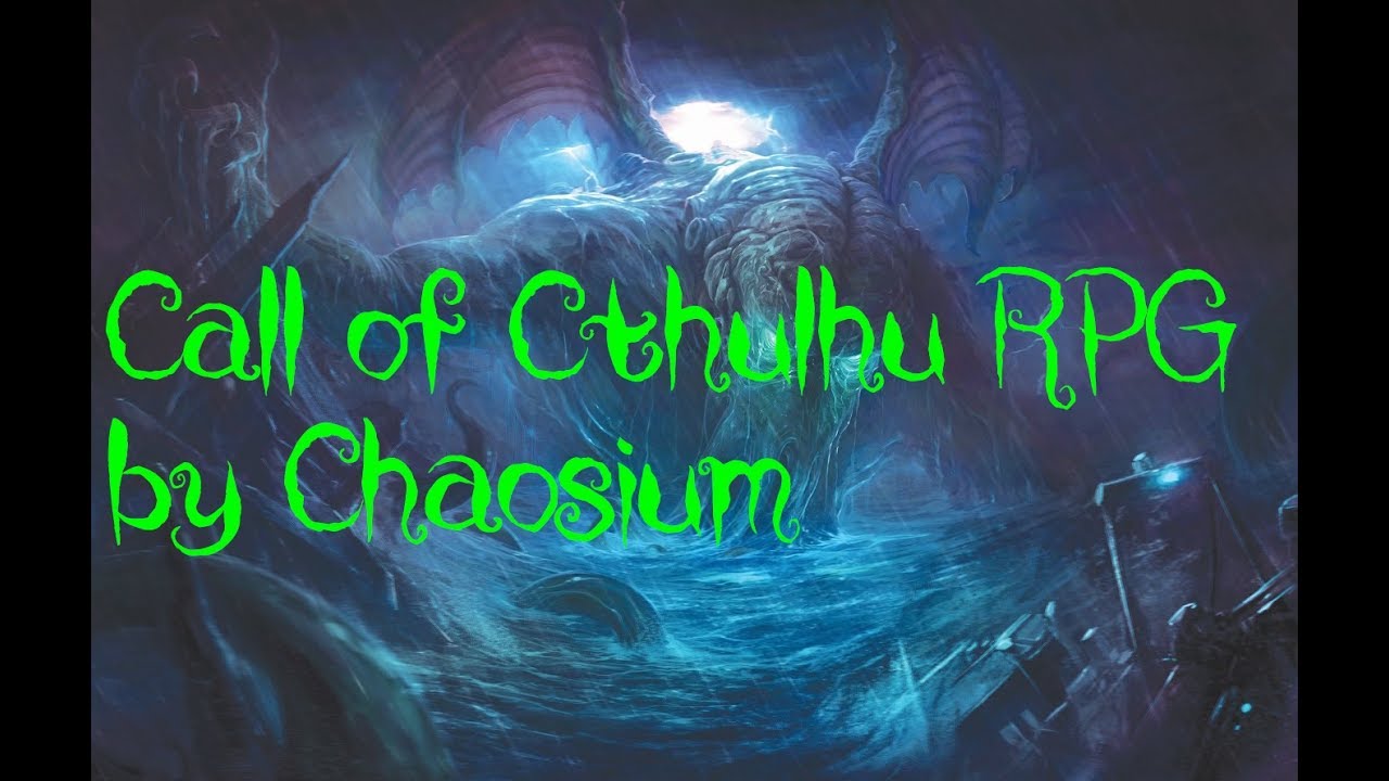 Call of Cthulhu RPG by Chaosium - YouTube
