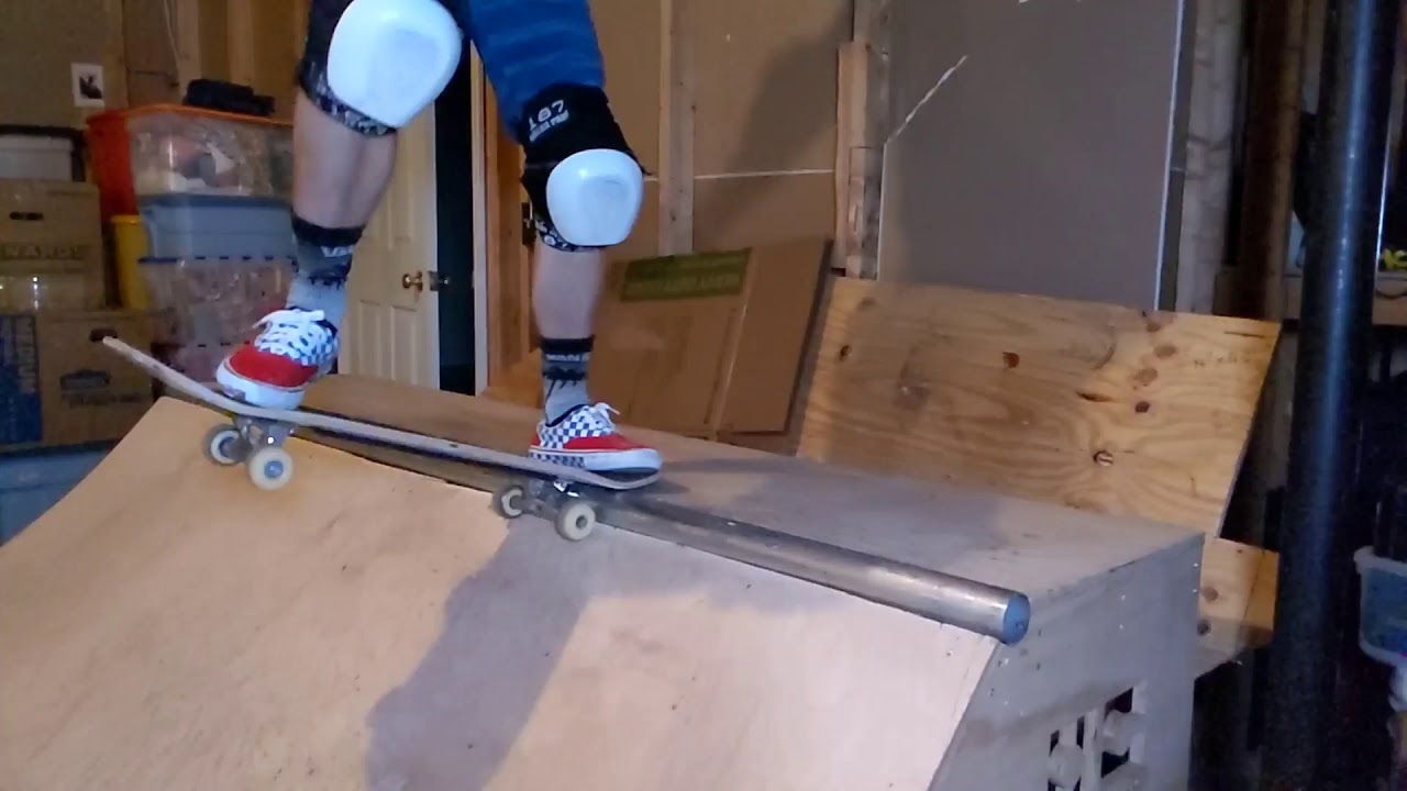Frontside 5-0 Grind to Tail Skateboarding - YouTube