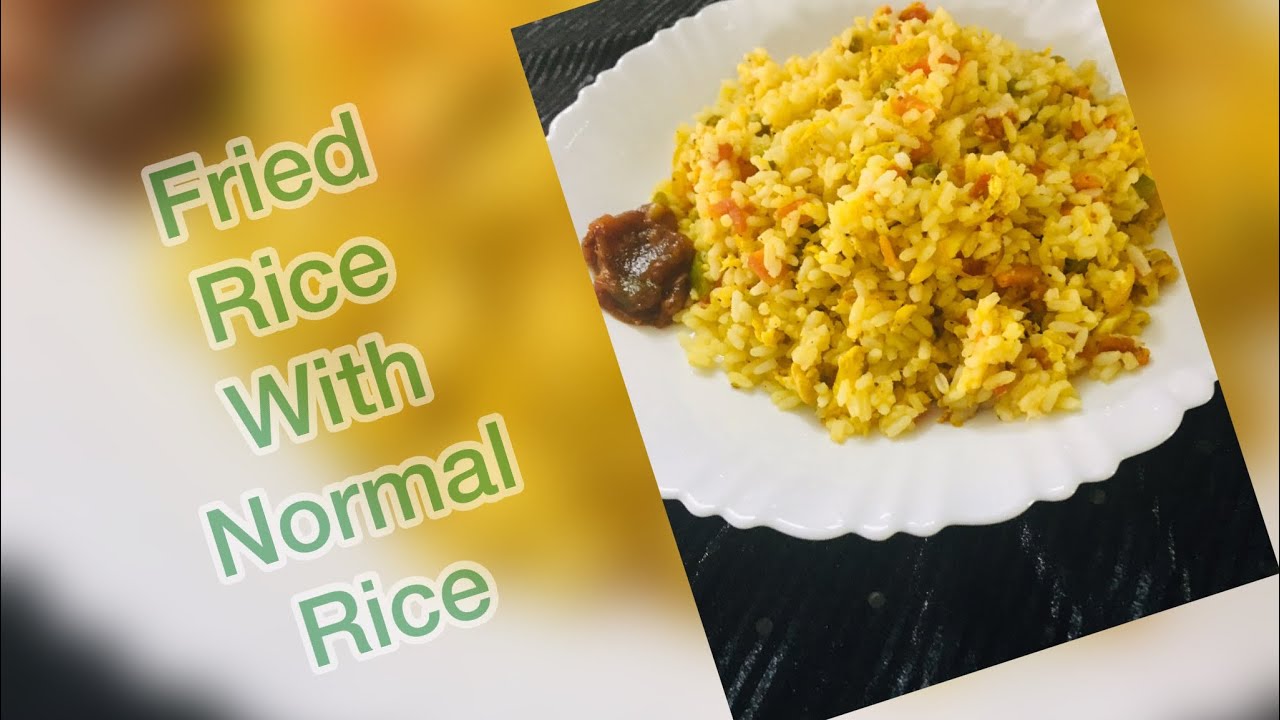 Fried rice with normal - YouTube
