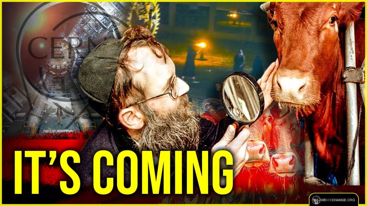 END DAYS?! CERN Turning On Collider During SOLAR ECLIPSE As Red Heifers ...