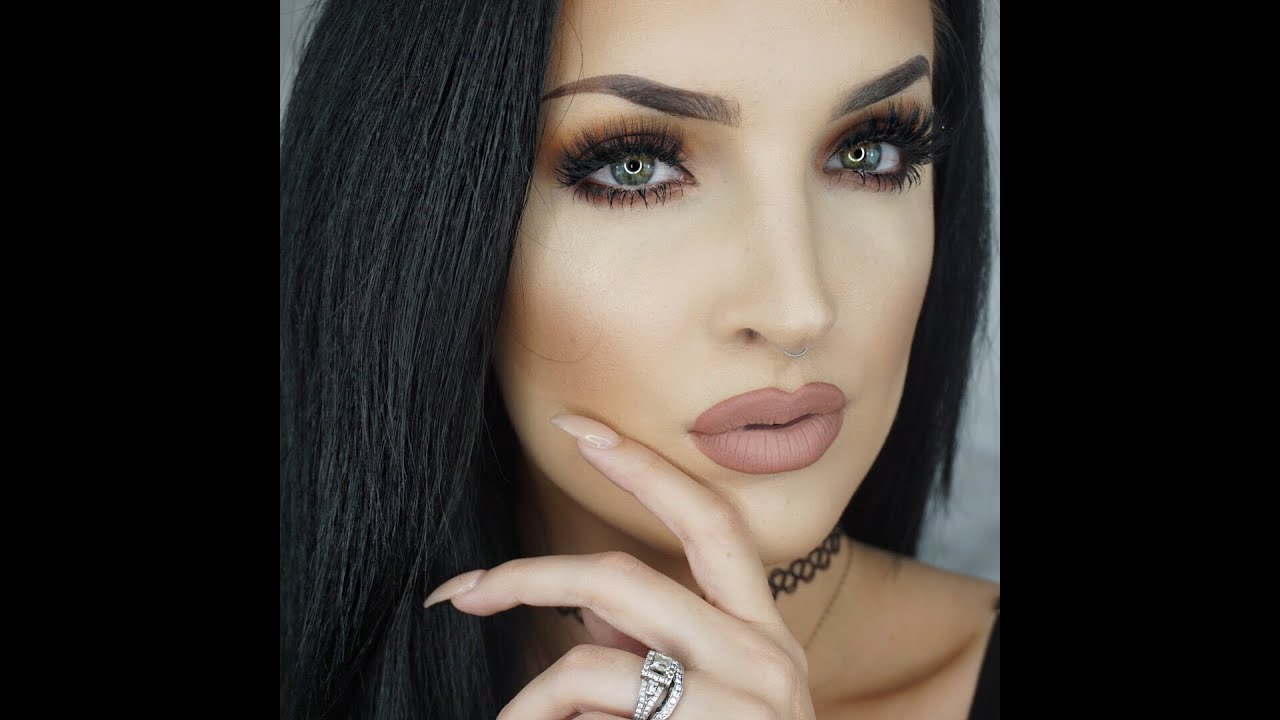 90's Inspired | Grunge Makeup Tutorial - YouTube