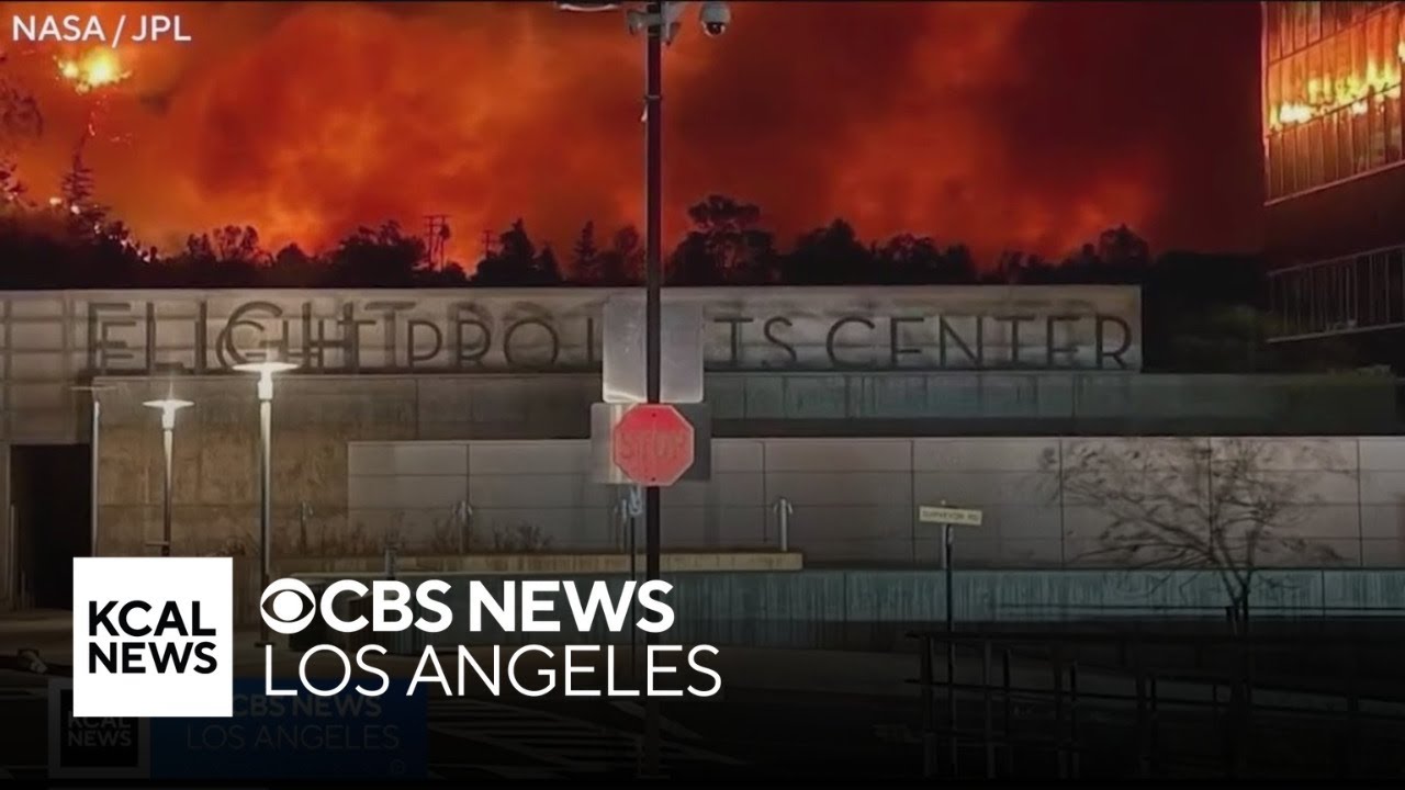 Firefighters save NASA's Jet Propulsion Laboratory - YouTube