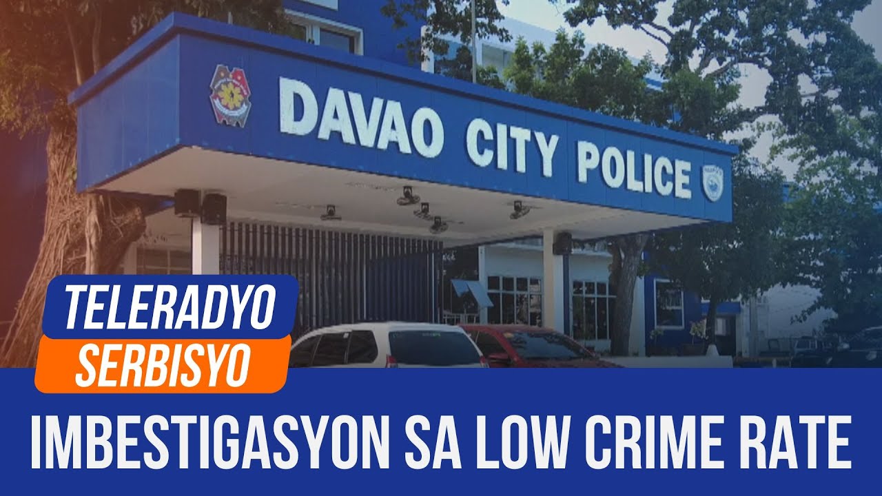 Investigation on low crime rates report discrepancies ongoing: Davao ...