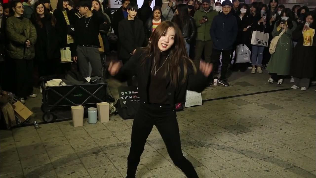 Jhktv]kagawa 日本 And Hyojin Hongdae Kpopdance Savage Aespa 홍대케이팝카가와와and효진