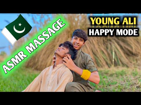 ASMR | BESTEST SLEEP HEAD & BACK MASSAGE BY YOUNG BARBER ALI | INSOMNIA RELIEF SLEEP PILLS #massage