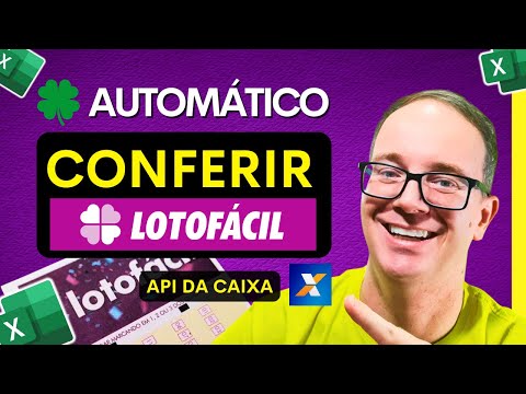 Como Conferir Resultado da Lotofácil no Excel [ Modo Automático ]