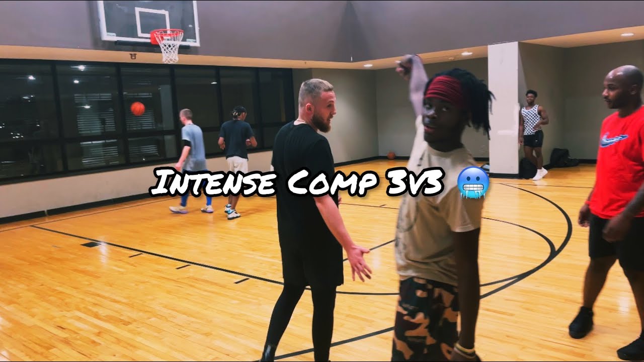 INTENSE COMP 3v3 IN HALF-COURT GYM 💪🏾🍴 - YouTube