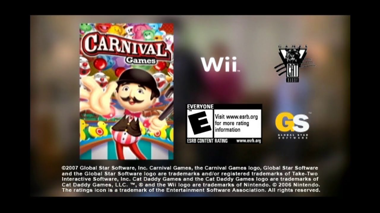 Nintendo Wii And DS Promo DVD (2007) - Carnival Games - Trailer - YouTube