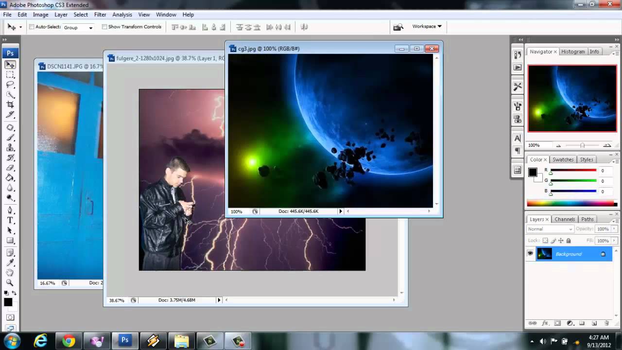 Tutorial PhotoShop - cum sa modifici o poza simplu si frumos - YouTube