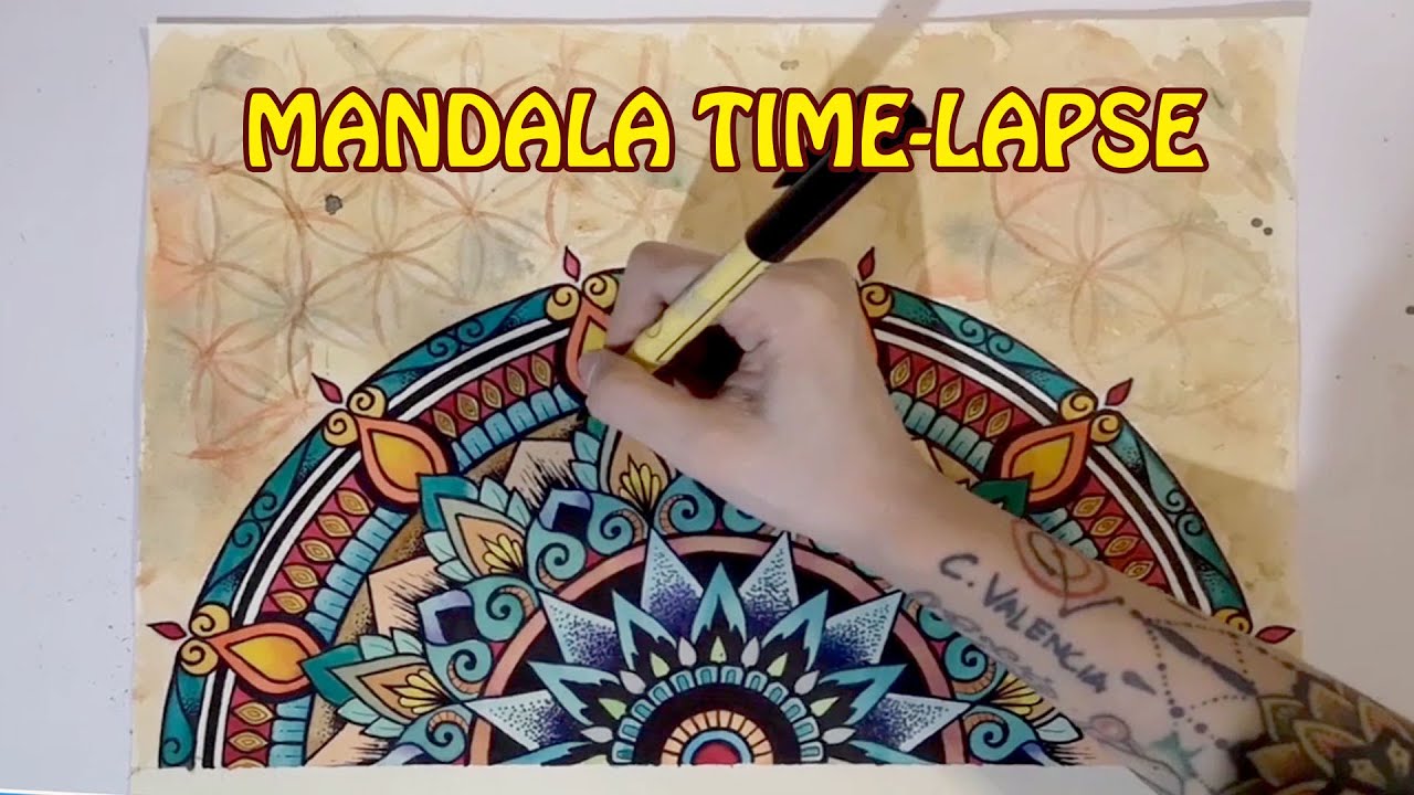 MANDALA TIME-LAPSE # 2 - YouTube