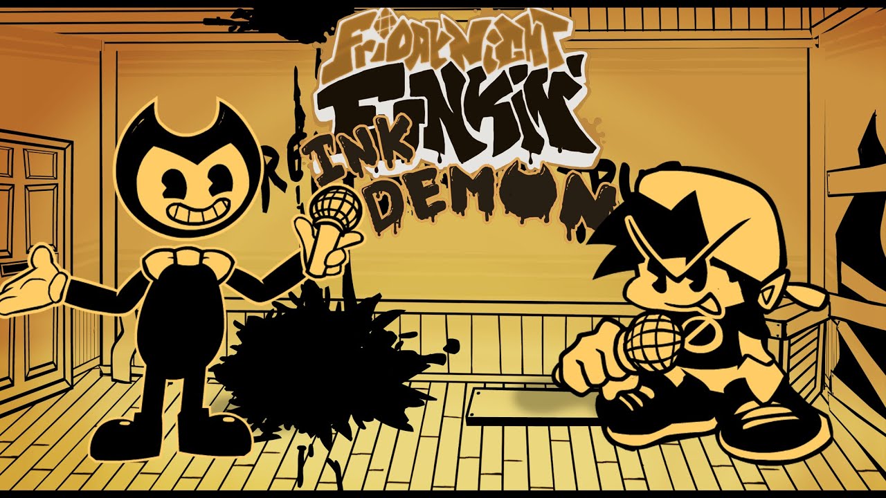 Friday Night Funkin' Ink Demon - VS Bendy Demo | FNF MODS - YouTube