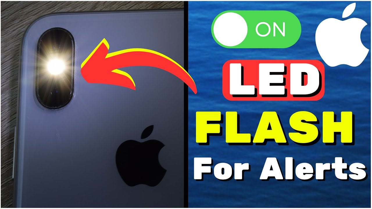 How to Make Your iPhone Flash When You Get a Text / When Ringing - YouTube