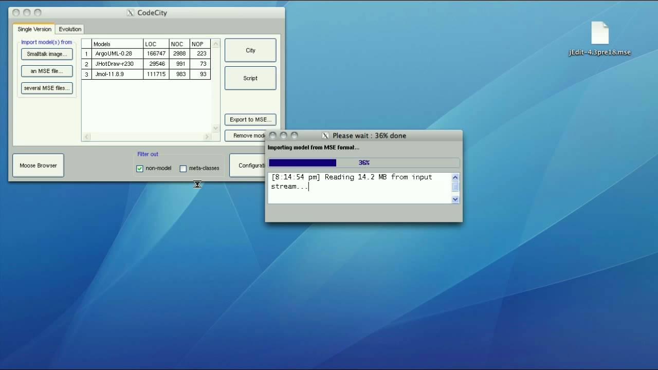 Model import in CodeCity - YouTube