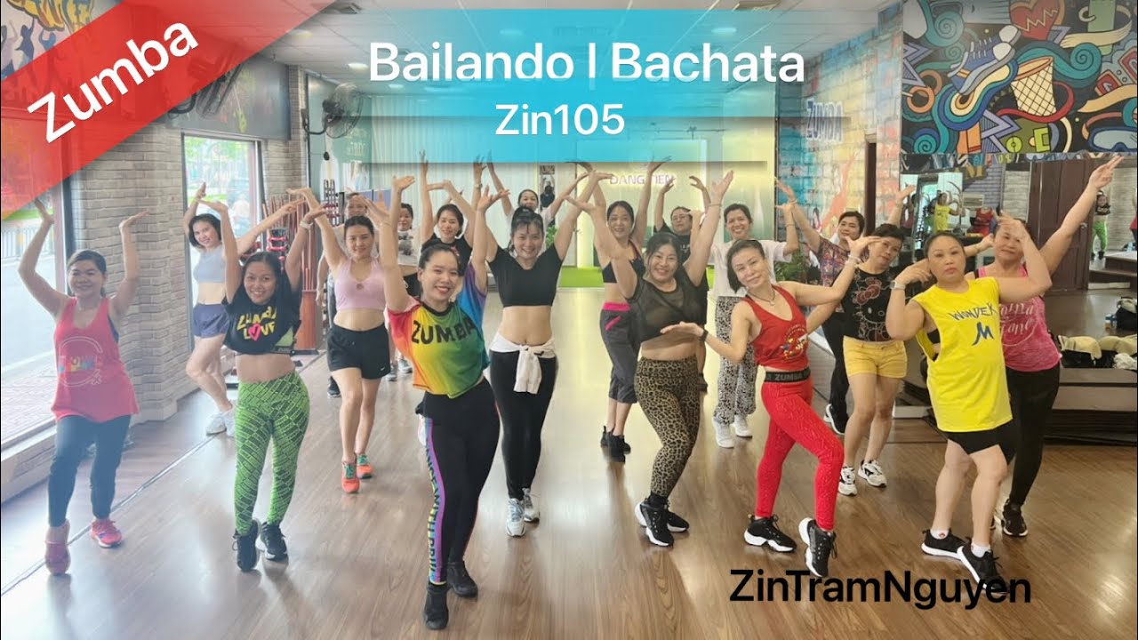Bailando Bachata | Chaiyanne | Zumba Zin105 | ZinTramNguyen - YouTube