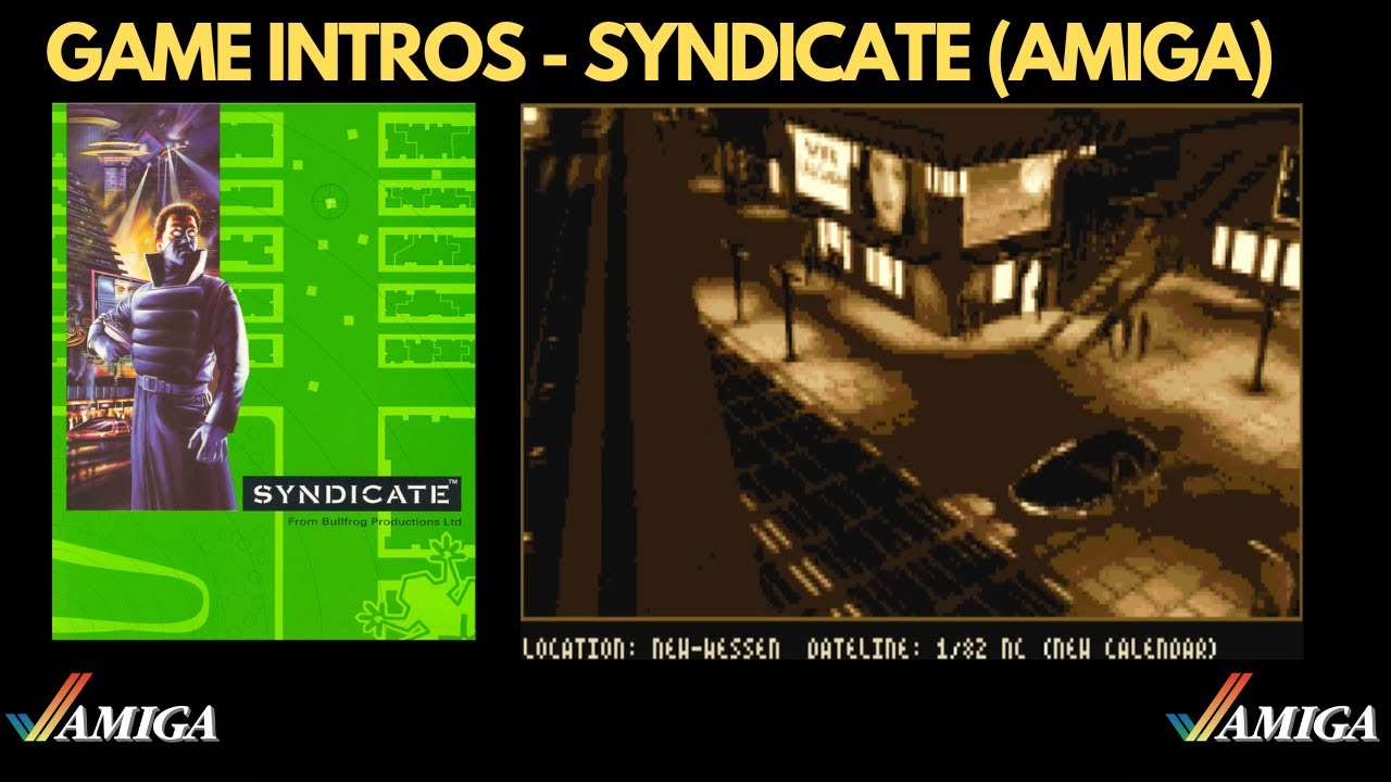 Syndicate Game Intro - Commodore Amiga (1993) - YouTube