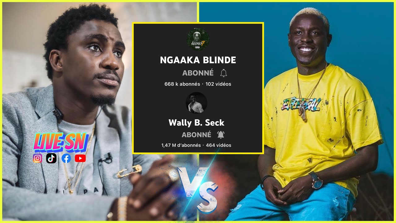 NGAAKA BLINDÉ DÉTRÔNE DIP SUR YOUTUBE ET VISE WALLY SECK [Live Sn ...