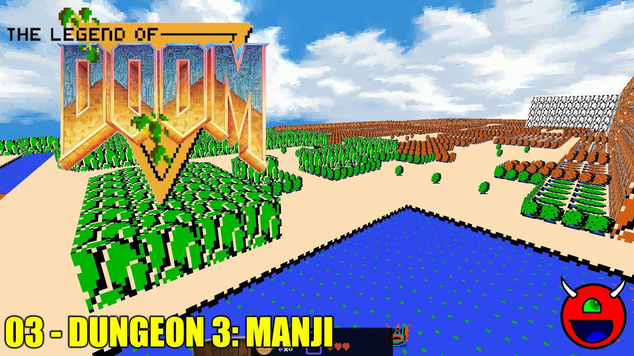 The Legend of Doom - Zelda Remake in Doom - 03 Dungeon 3: Manji - No ...
