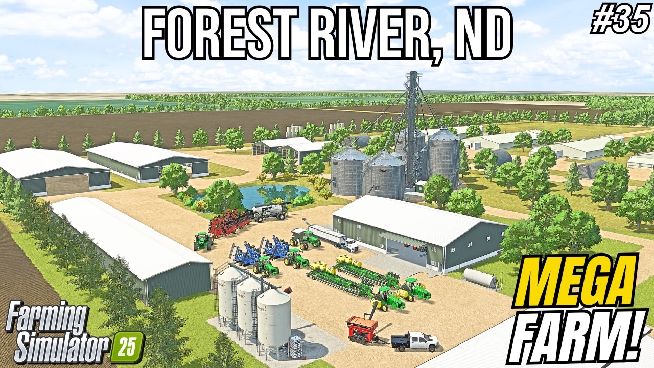 PREPARING THE NEW $5,000,000 MEGA FARM FOR A 1200 ACRE HARVEST ...