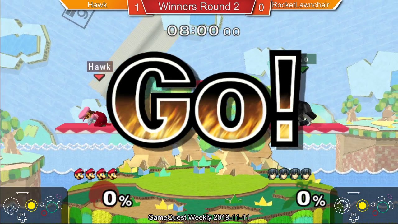 GameQuest Weekly 2019-11-11 - Winners Round 2 - Hawk vs RocketLawnchair ...