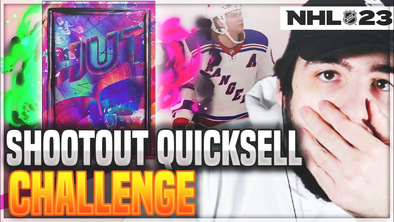 JUMBO ELITE PACK SHOOTOUT QUICKSELL CHALLENGE IN NHL 23 HUT! - YouTube