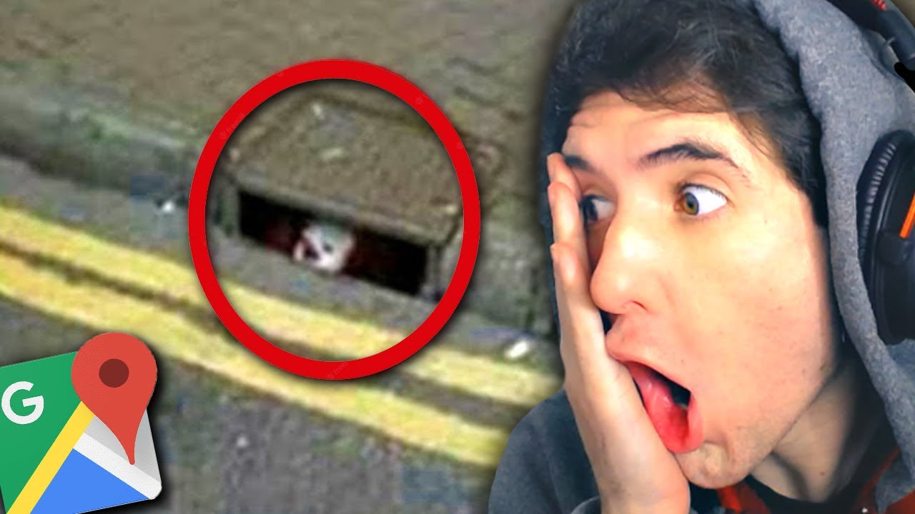 Cosas RARAS que ENCONTRE en GOOGLE MAPS - YouTube