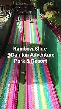 Tried the Rainbow Slide at Dahilayan Adventure Park & Resort in Bukidnon😁 - YouTube