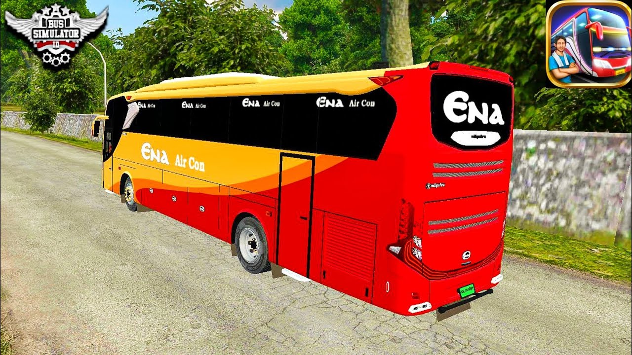 ENA Air Con Bus Mod for Bus Simulator Indonesia|Bussid Bus Mod|Ena Bus ...