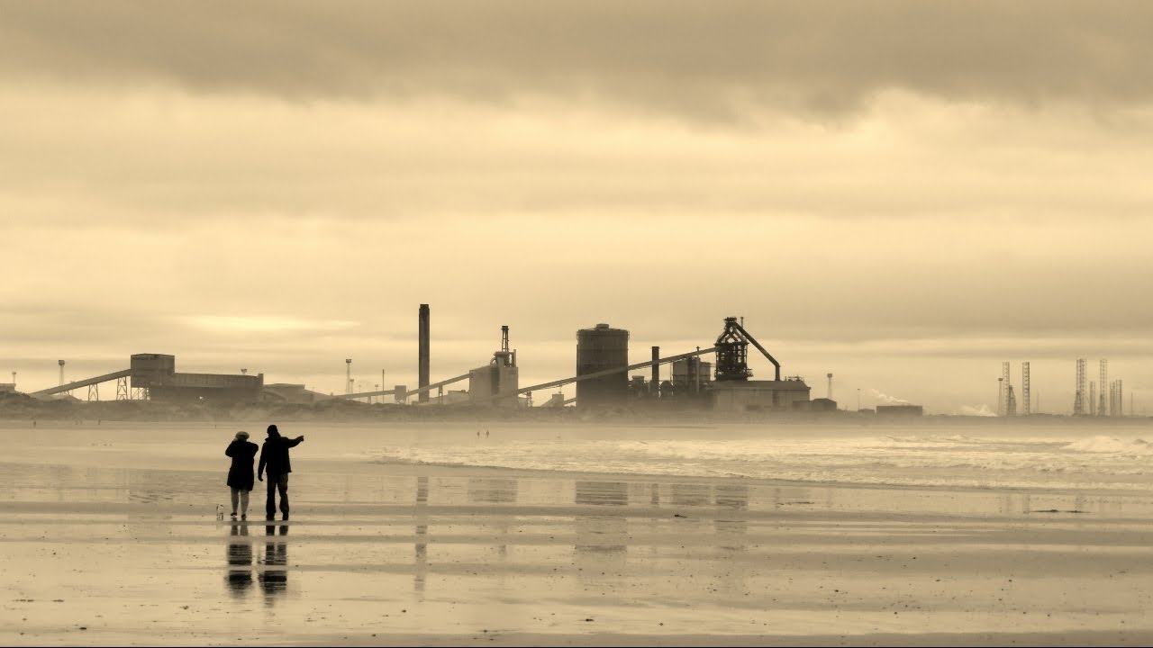 Redcar Beach, North Yorkshire - 15 January 2017 - YouTube