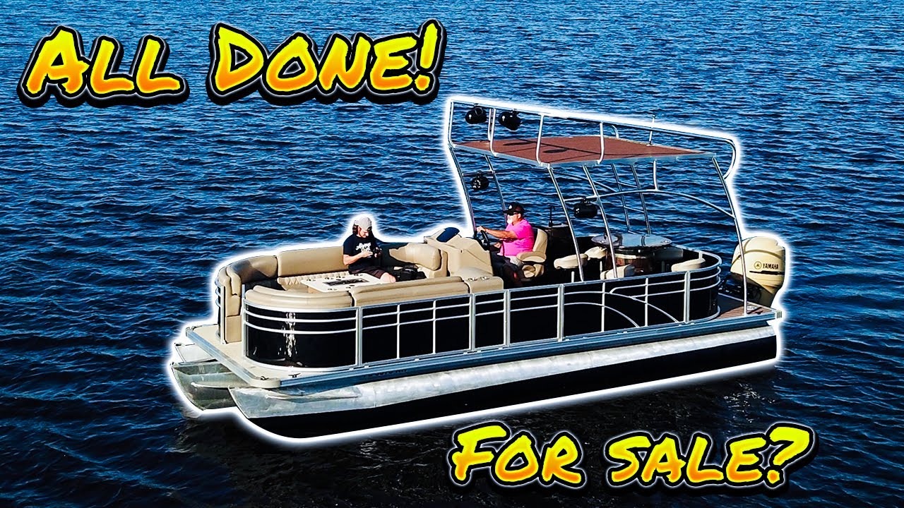 I Turned a Pontoon Boat into the Ultimate Party Barge - Episode 14 ...