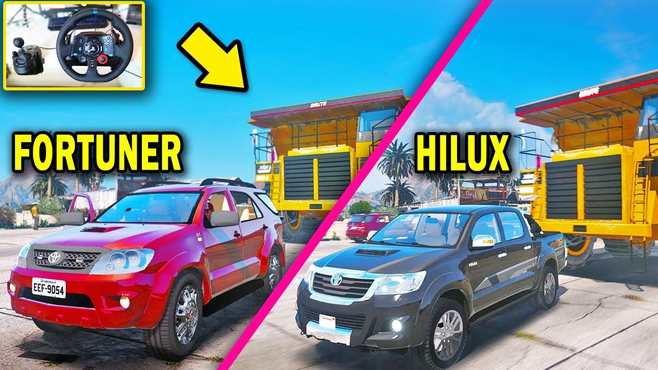 Challenges Toyota Fortuner VS Hilux Mana Yang Kuat?? - YouTube