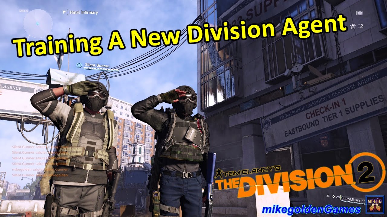 Training a New Division Agent Recruit | Tom Clancy's The Division 2 ...