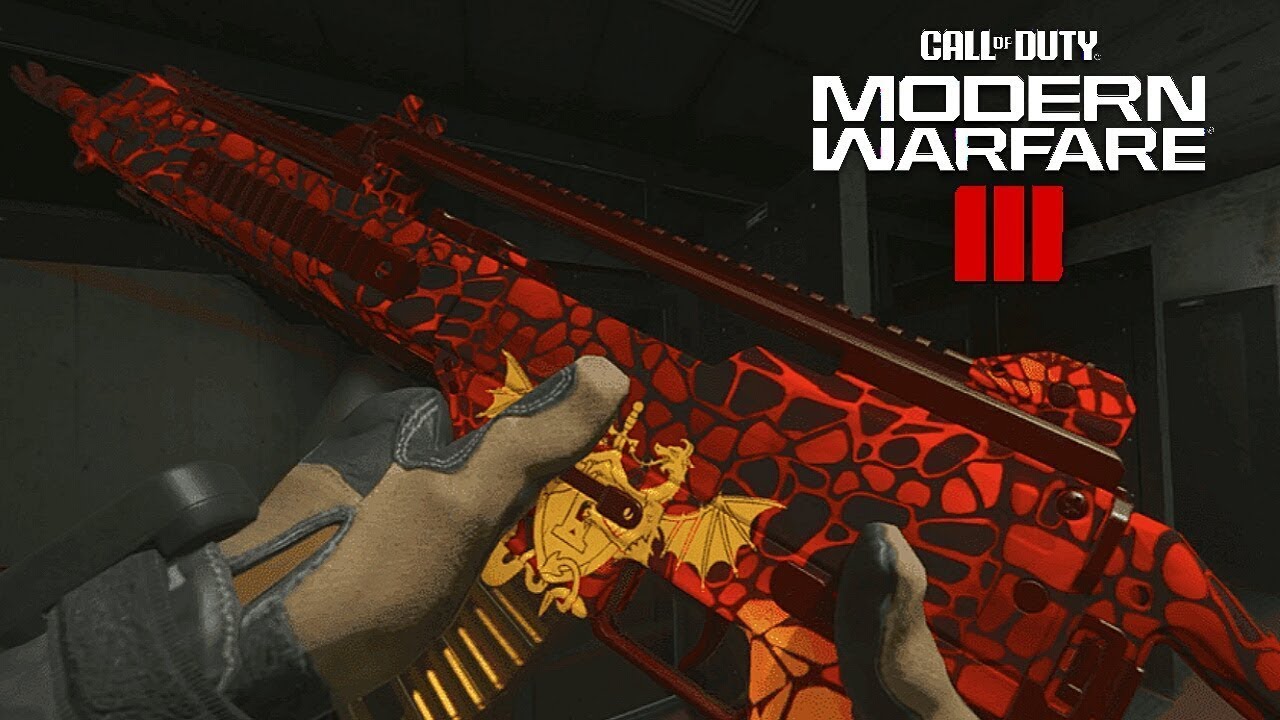 How to unlock the crimson wyvern camo in MW3 - YouTube