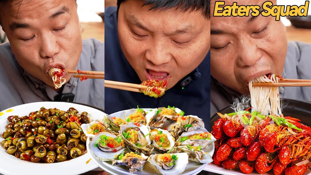 Spicy conch丨eating spicy food and funny pranks丨funny mukbang丨tiktok ...