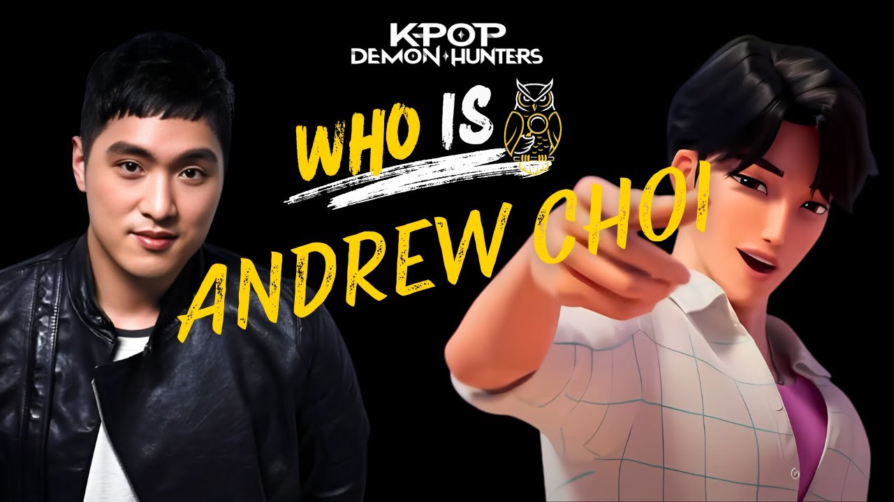 WHO IS Andrew Choi? - The Singing Voice For Jinu in KPOP Demon Hunters - YouTube