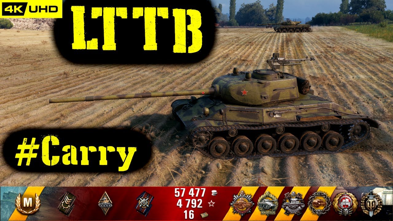 World of Tanks LTTB Replay - 8 Kills 4.3K DMG(Patch 1.6.1) - YouTube