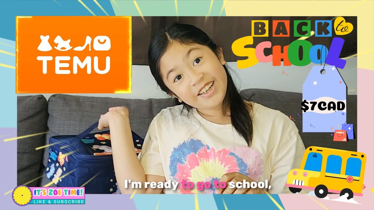 I Bought My SCHOOL SUPPLIES From TEMU! 🤔🛍️ Unboxing & Review TEMU HAUL ...