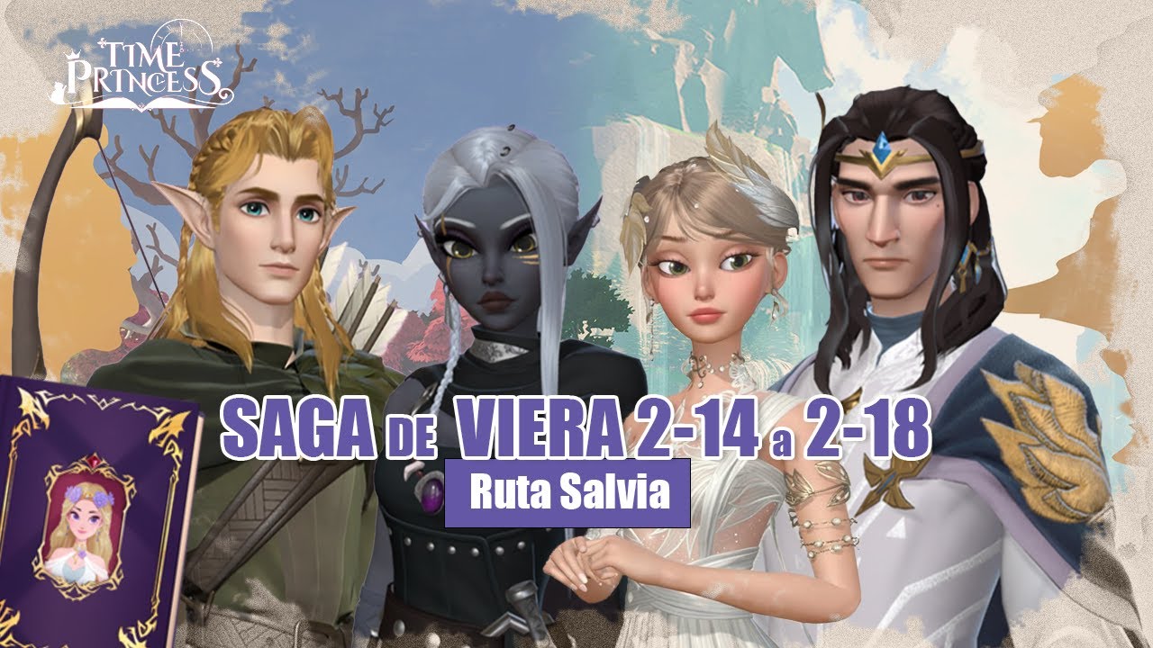 SAGA DE VIERA 2-14 a 2-18 Time Princess Español - YouTube