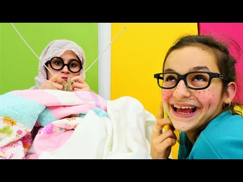 Komik video. Babaanne Ayşe ve torun Asu Ela ile eğlenceli video