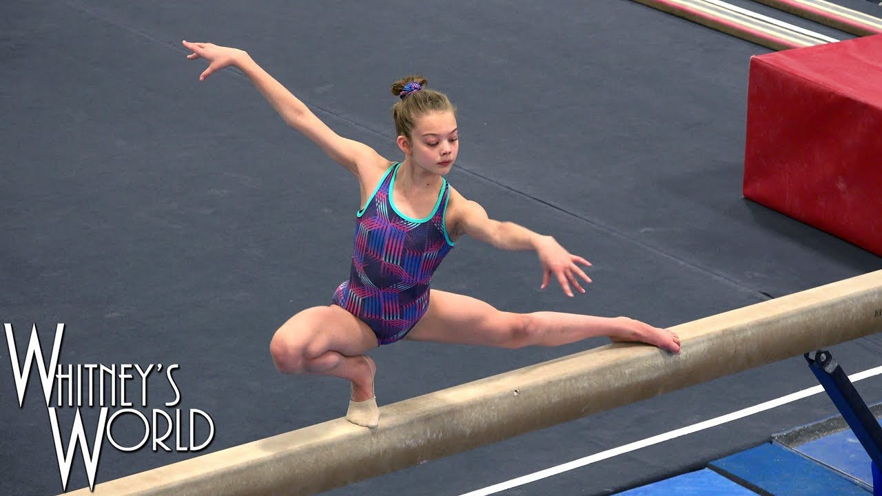 Triple Wolf Turns | Whitney Bjerken Gymnastics - YouTube