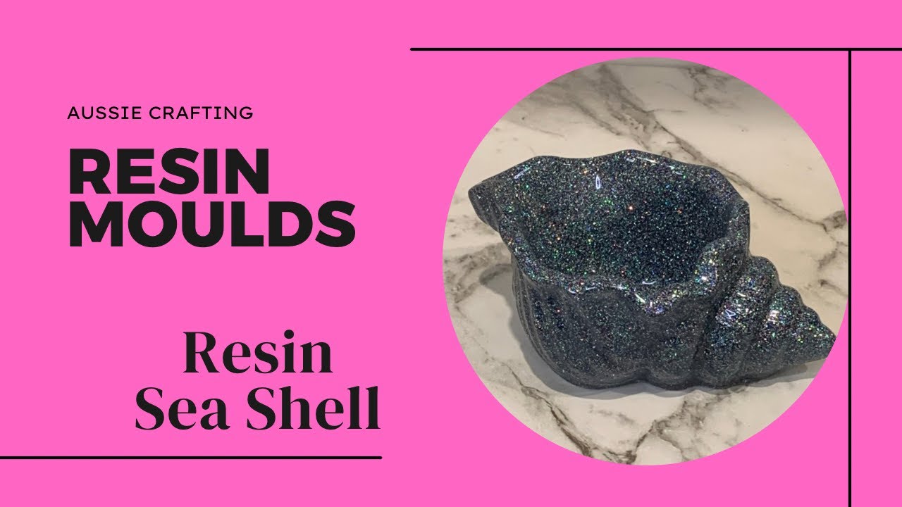 Resin Craft making a Sea Shell #craft#temu #beach - YouTube