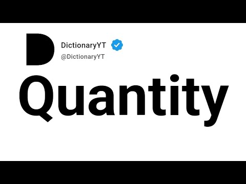 Quantity Meaning In Bengali - YouTube