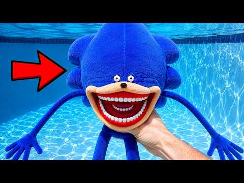 I Found a Giant SHIN SONIC in My Pool!