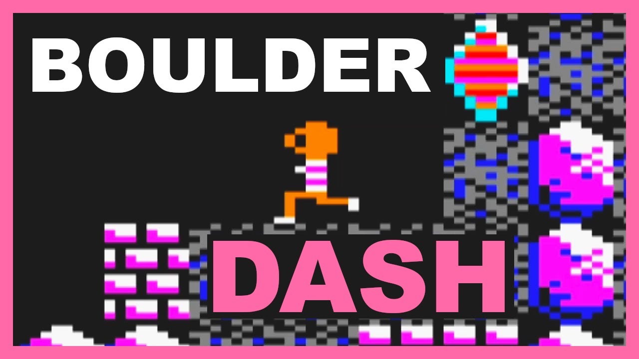 Boulder Dash (1984) [MS-DOS] - Run From The Boulders! 80s MONDAYS - YouTube