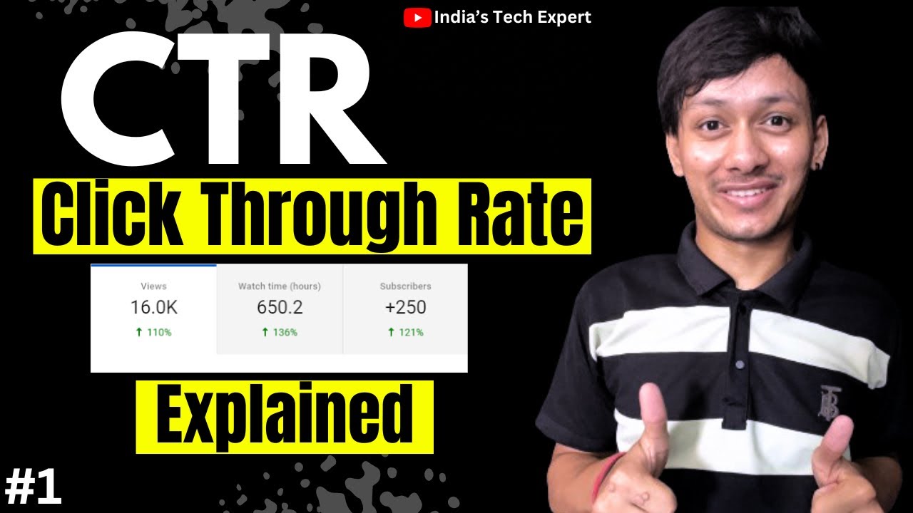 What is YouTube CTR ? | CTR Explained - YouTube