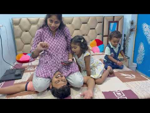 CHEST SITTING CHALLENGE 😂 | Wife VS Husband | WHO WILL WIN  FUN FAMILY CHALLENGE