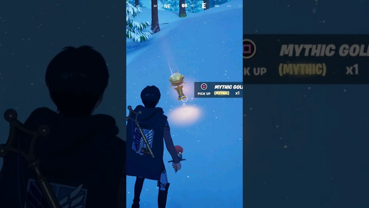 Mythic gold fish 🐠🐟in Fornite #fortnite #gameplay #fortniteclips # ...