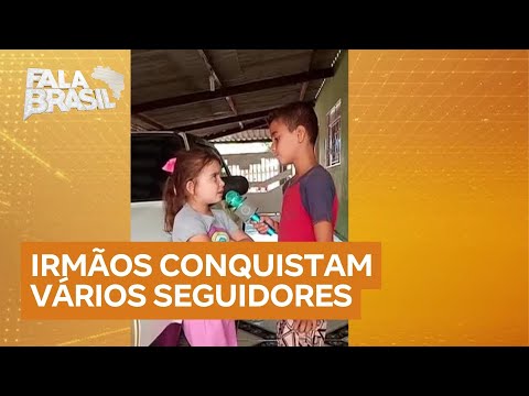 Irmãos fazem sucesso na internet com dublagens; confira
