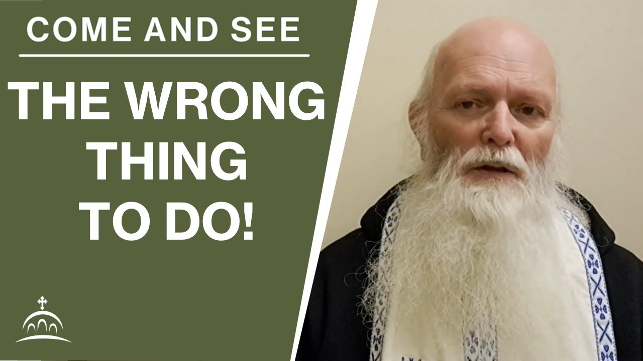 The Wrong Thing to Do (w/ Fr. Philip Hall) - YouTube